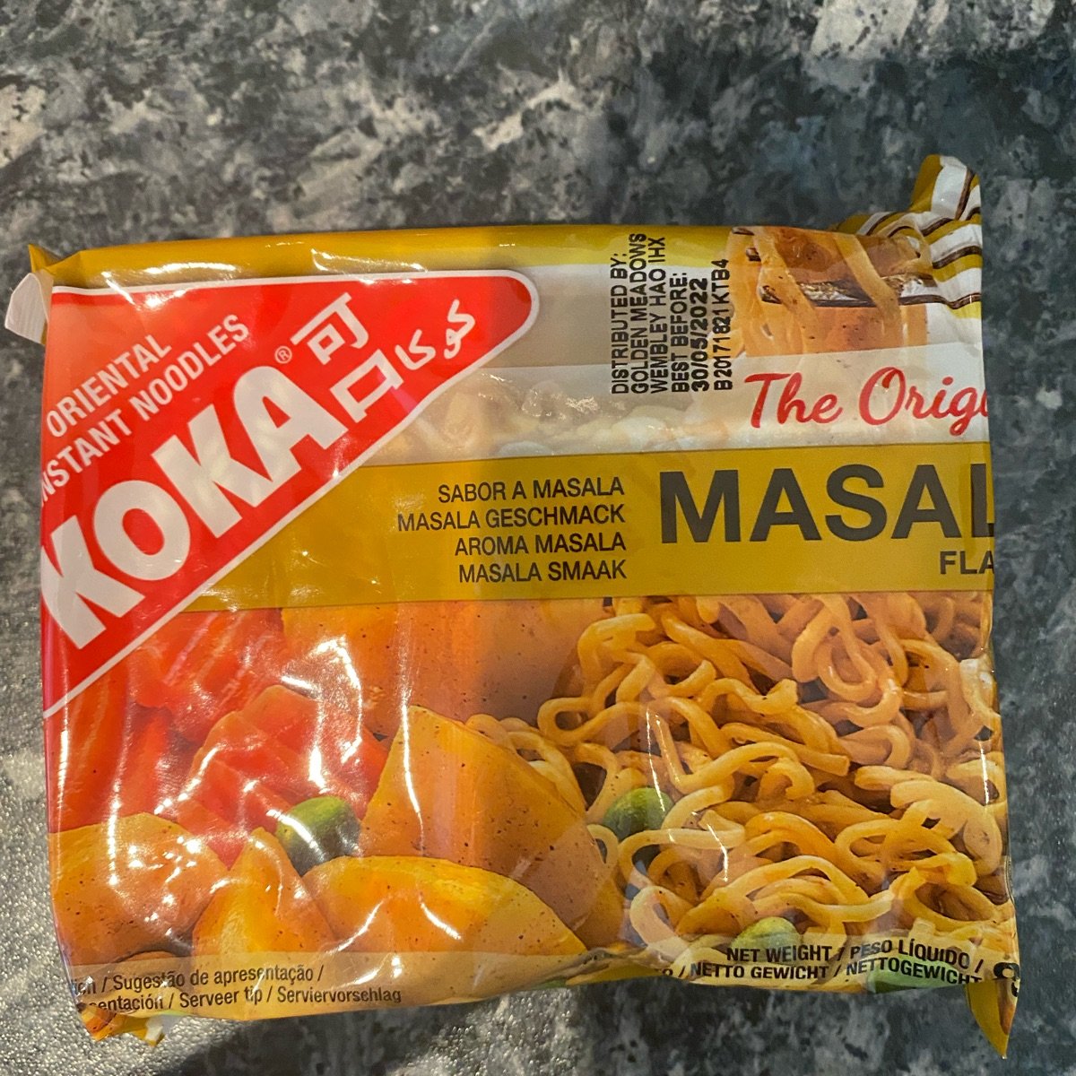 Koka Masala flavour noodles 评价 | abillion