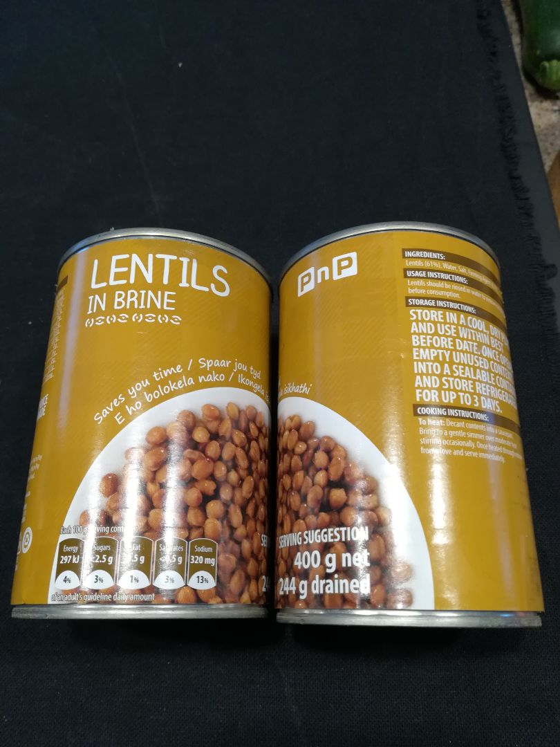 Brown lentils from Pick n Pay - Vegan Product Reviews & Ratings | abillion