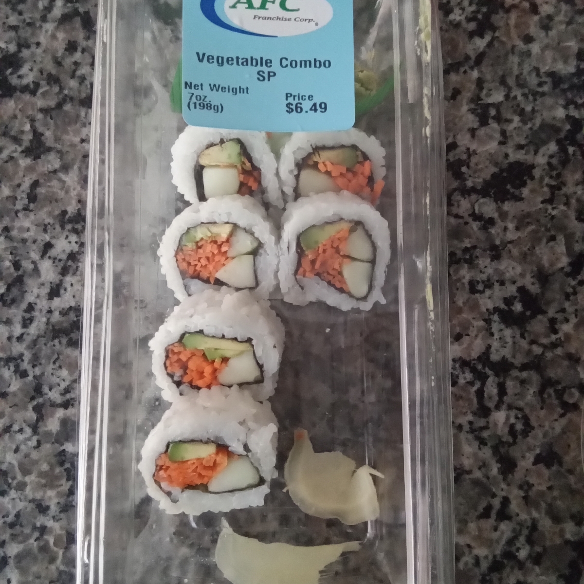 Vegetable Combo from AFC franchise corp - Vegan Product Reviews ...