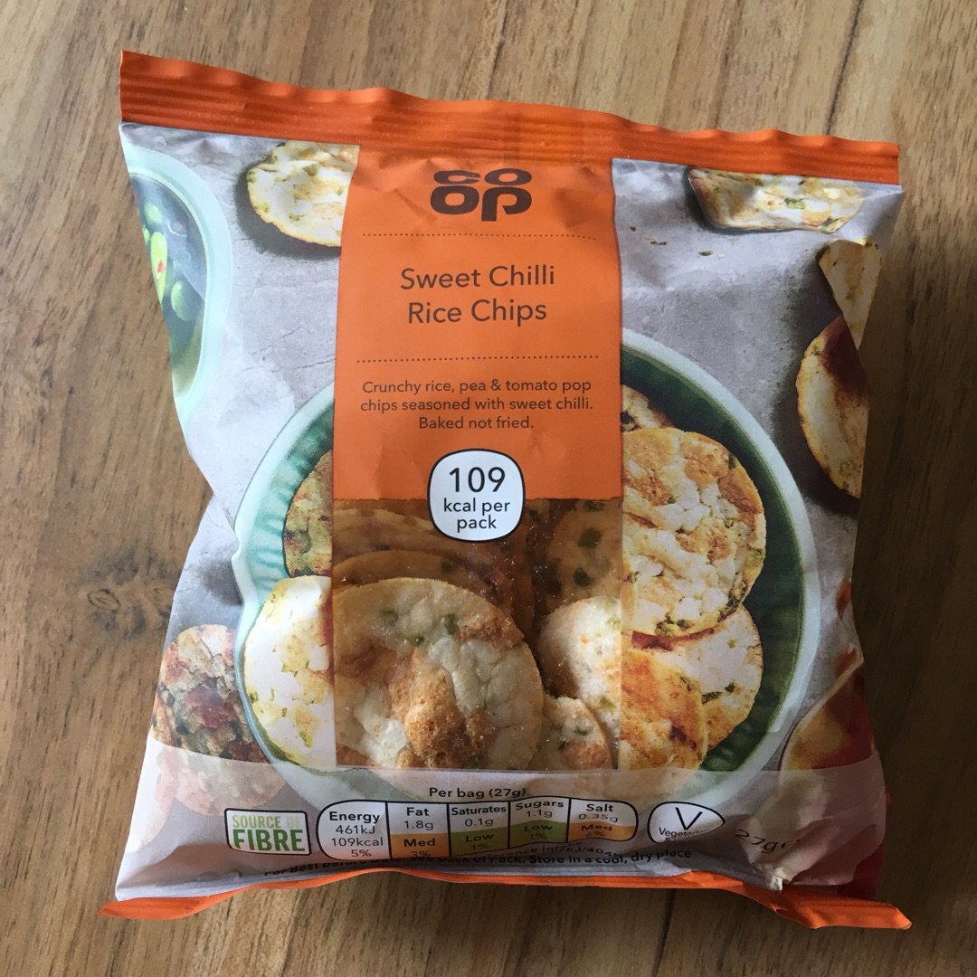 Reseñas de Sweet chilli rice chips por Coop | abillion
