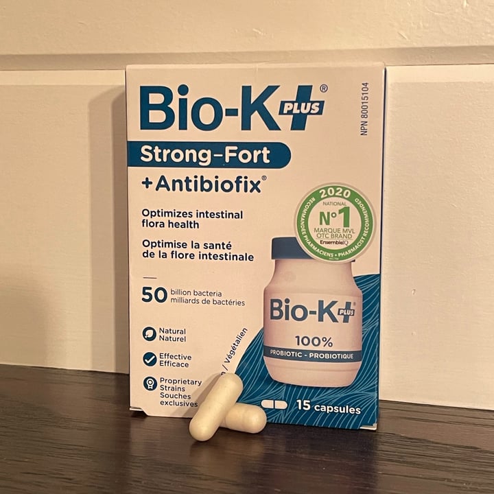 Bio-K Plus Strong + Antibiofix Review | abillion