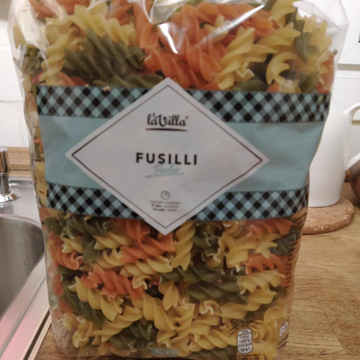 Fusilli tricolor from La Villa - Vegan Product Reviews & Ratings | abillion