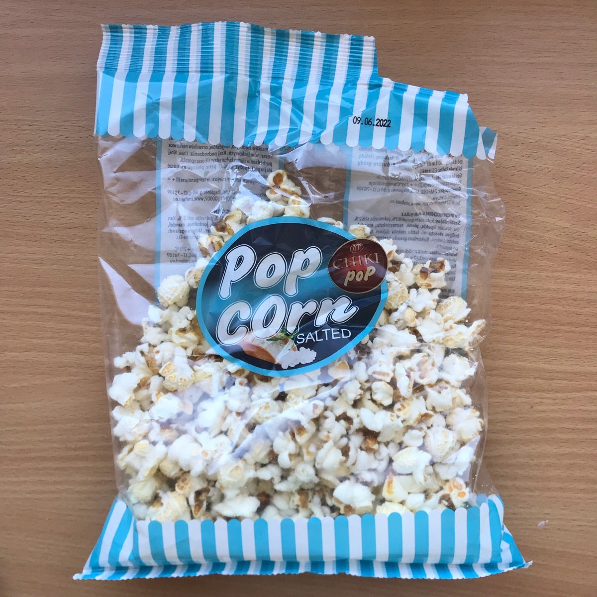 Salted Popcorn from CHIKI POP - Vegan Product Reviews & Ratings | abillion