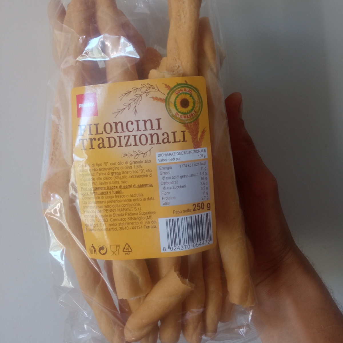 Filoncini from Penny - Vegan Product Reviews & Ratings | abillion