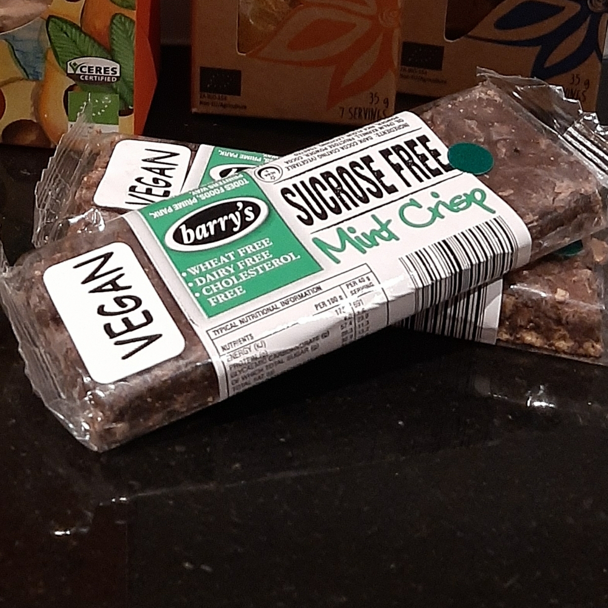 Sucrose Free Mint Crisp from Barry's - Vegan Product Reviews & Ratings ...