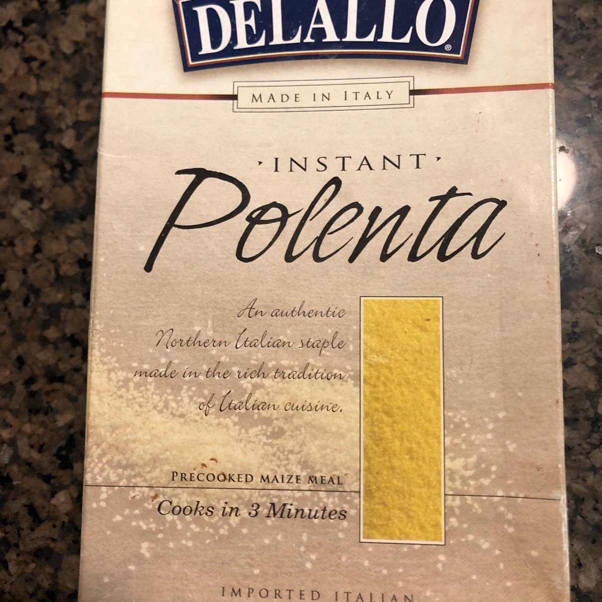 Instant polenta from Delallo - Vegan Product Reviews & Ratings | abillion