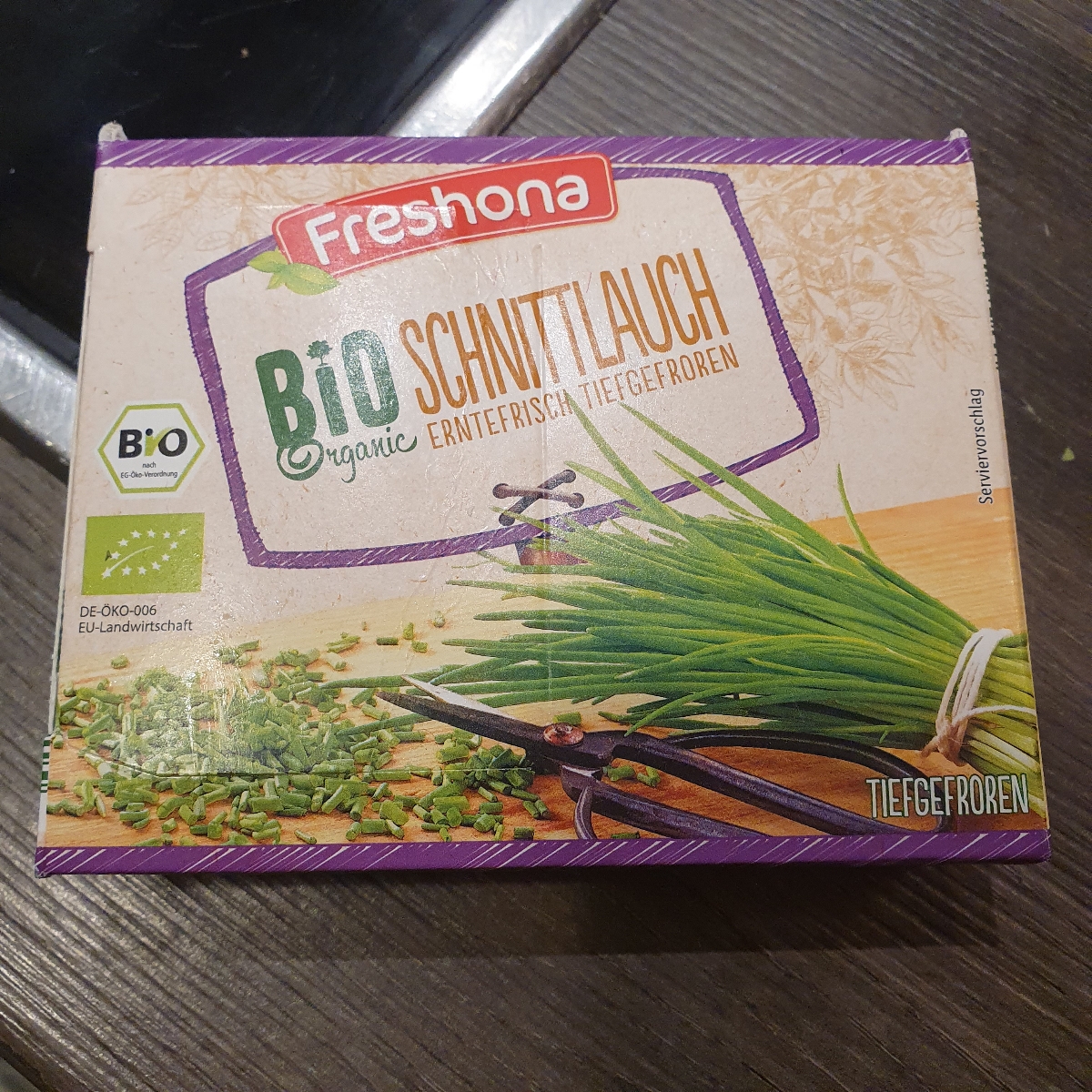 Schnittlauch tiefgefroren from Freshona - Vegan Product Reviews ...