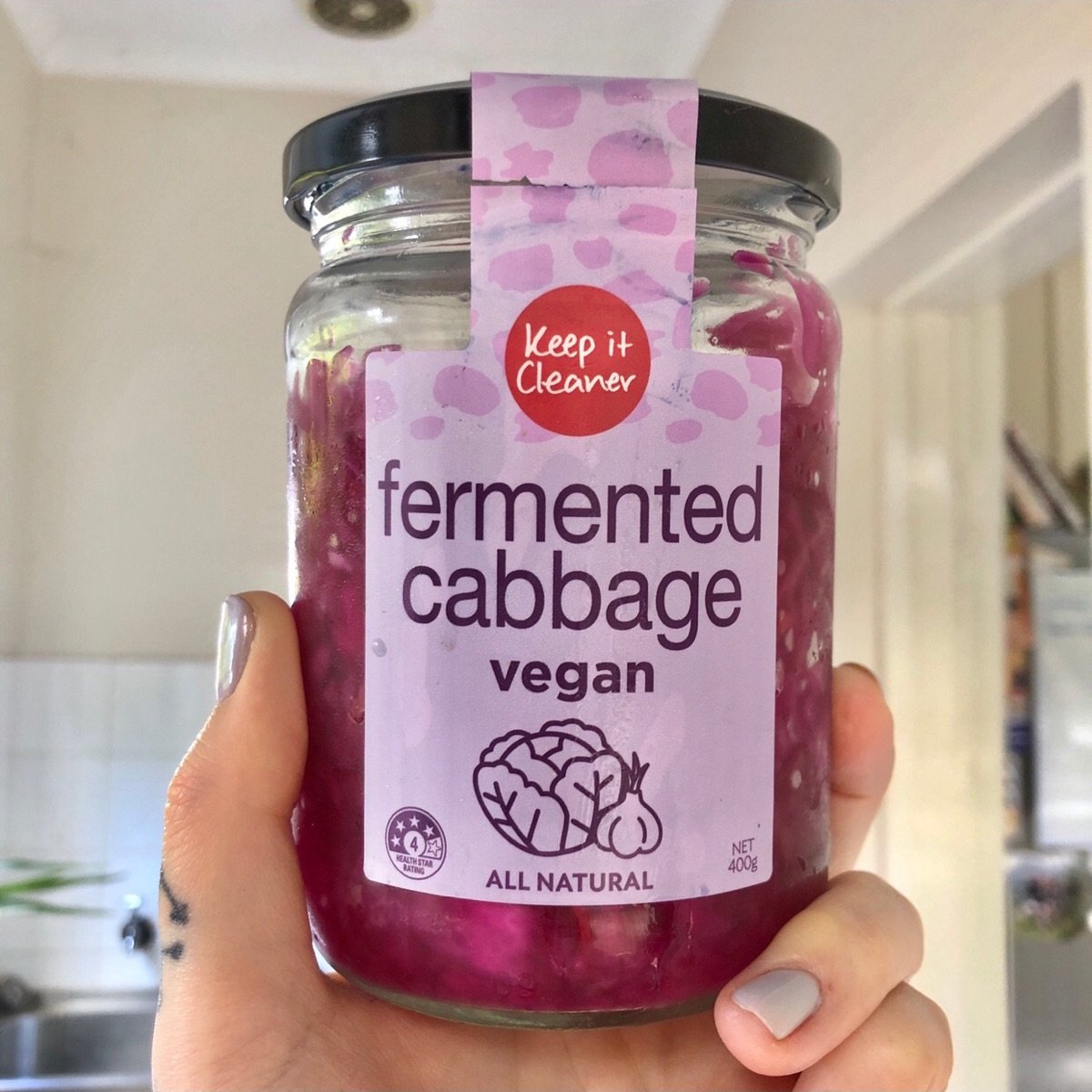 Fermented Cabbage from Fermented Foods - Vegan Product Reviews ...