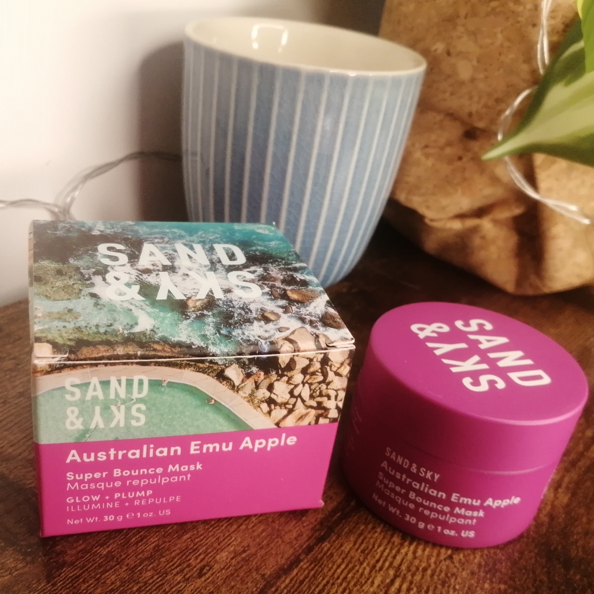 Australian Emu Apple Super Bounce Mask from Sand & Sky - Vegan Product ...