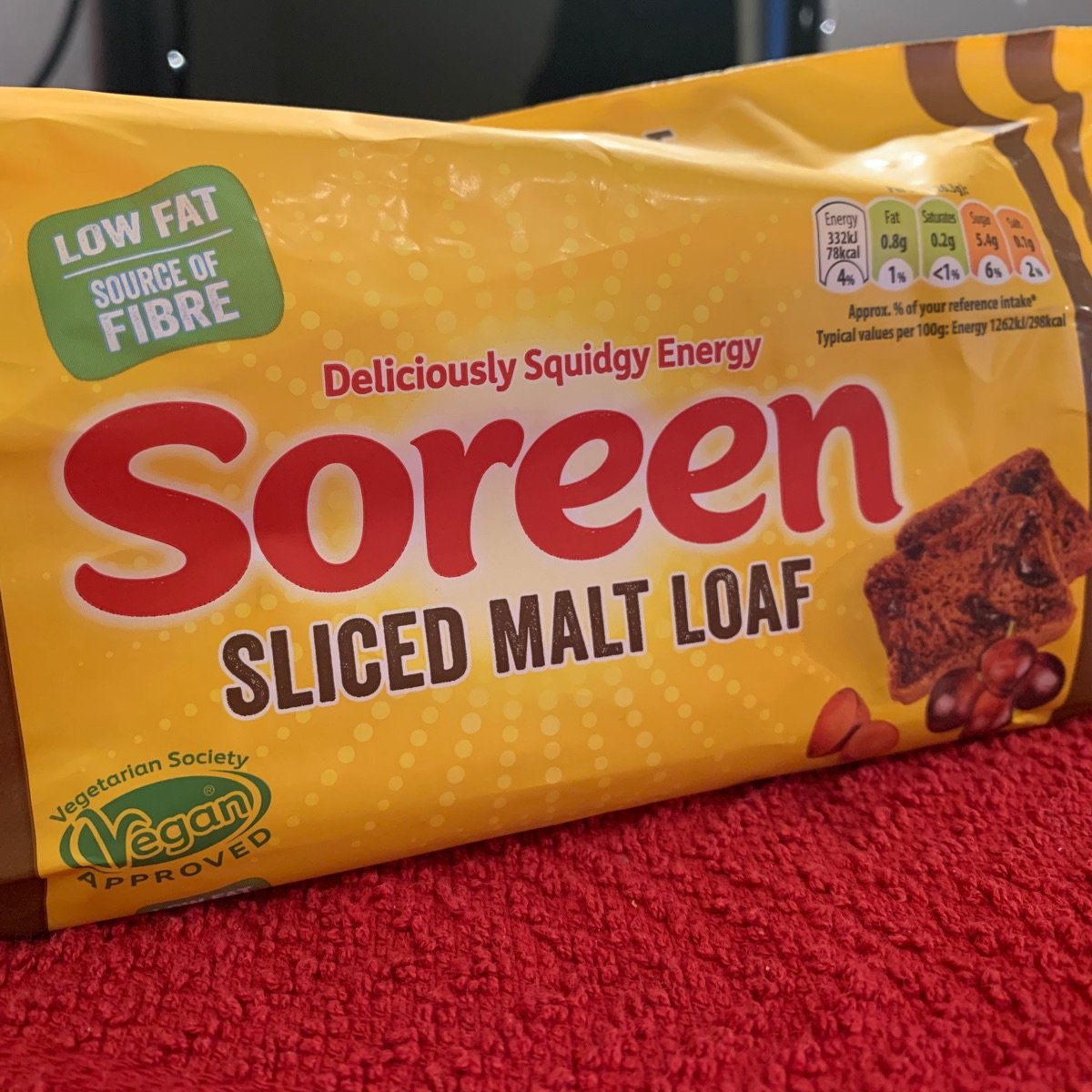 Sliced malt loaf from Soreen - Vegan Product Reviews & Ratings | abillion