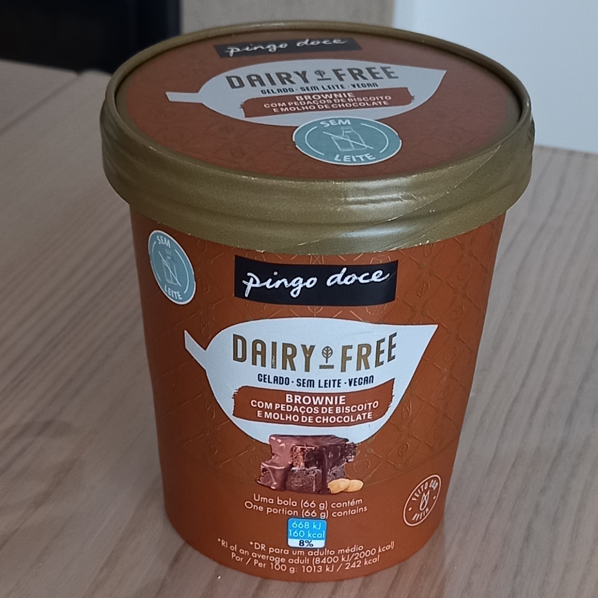 Gelado de brownie from Pingo doce - Vegan Product Reviews & Ratings ...