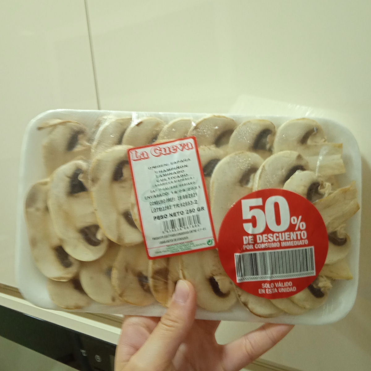 Champiñones laminados from La Cuerva - Vegan Product Reviews & Ratings ...