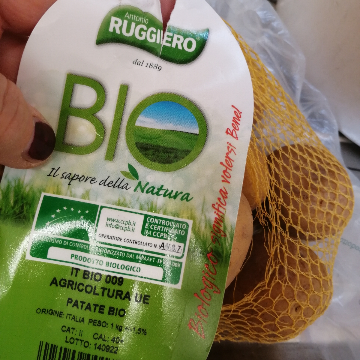 Patate bio from Antonio ruggiero - Vegan Product Reviews & Ratings ...