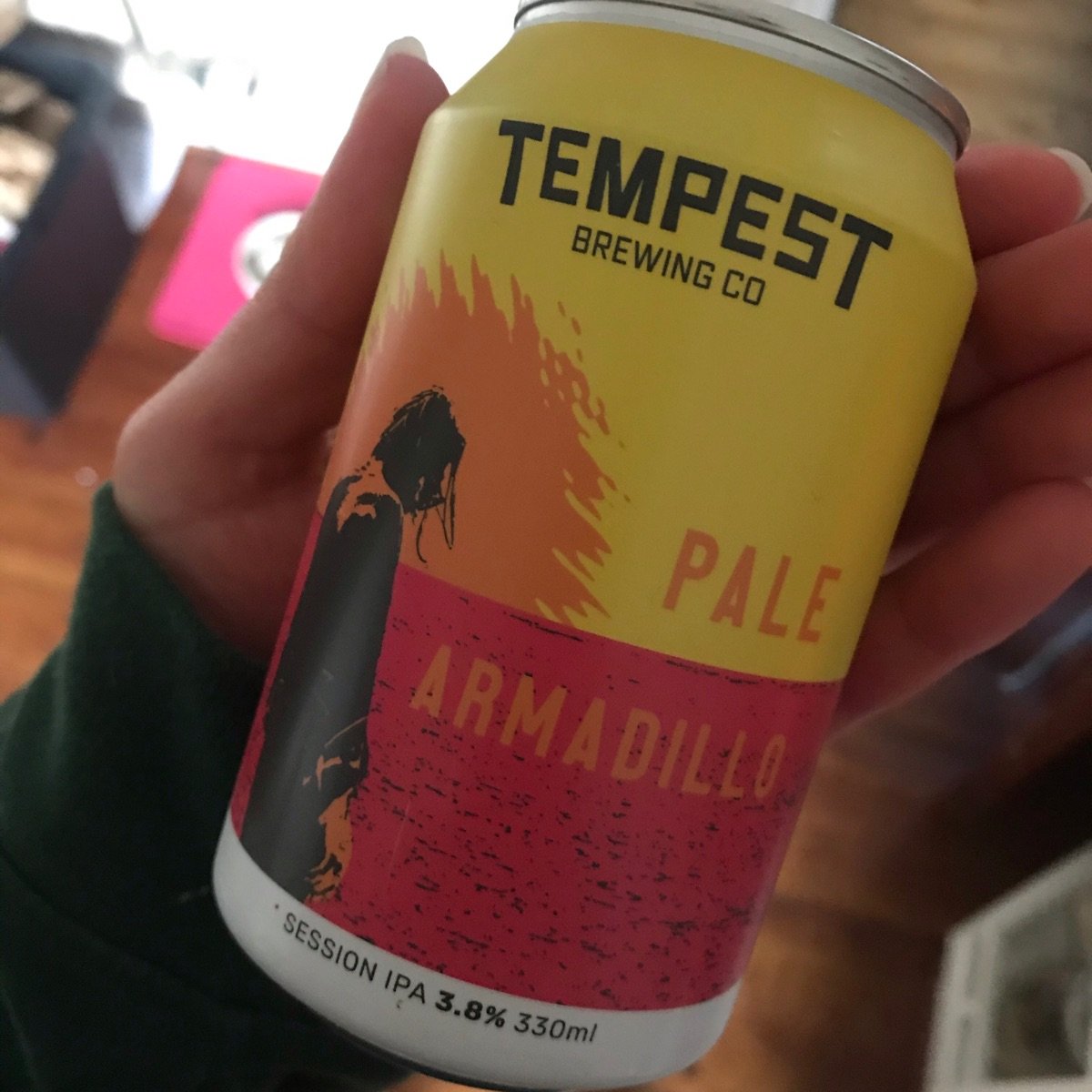 Pale Armadillo from Tempest Brewing - Vegan Product Reviews & Ratings ...