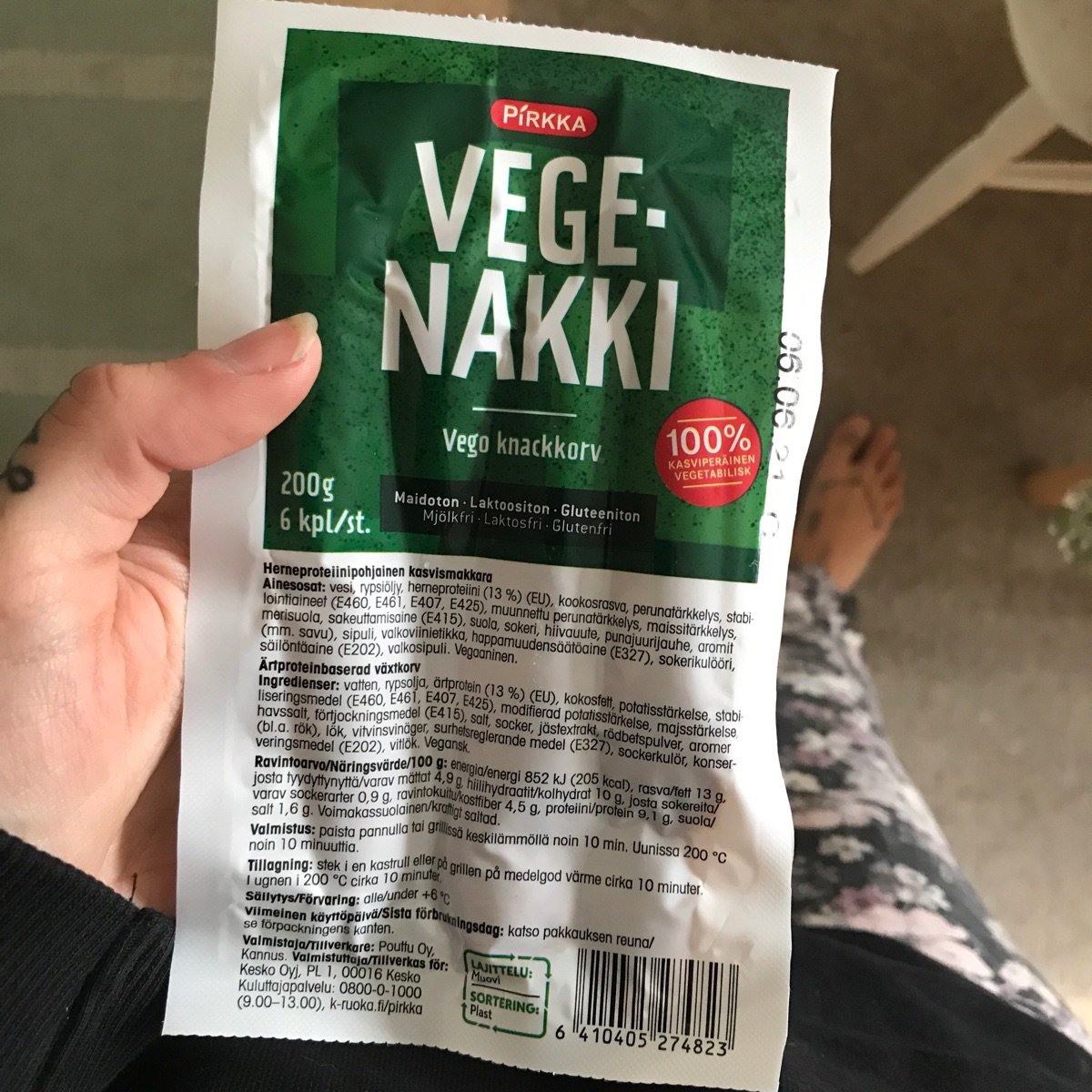 Vegenakki from Pirkka - Vegan Product Reviews & Ratings | abillion