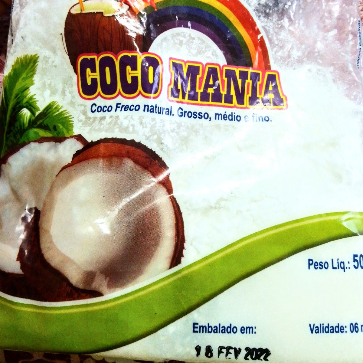 Coco fresco ralado congelado from Coco manía - Vegan Product Reviews ...