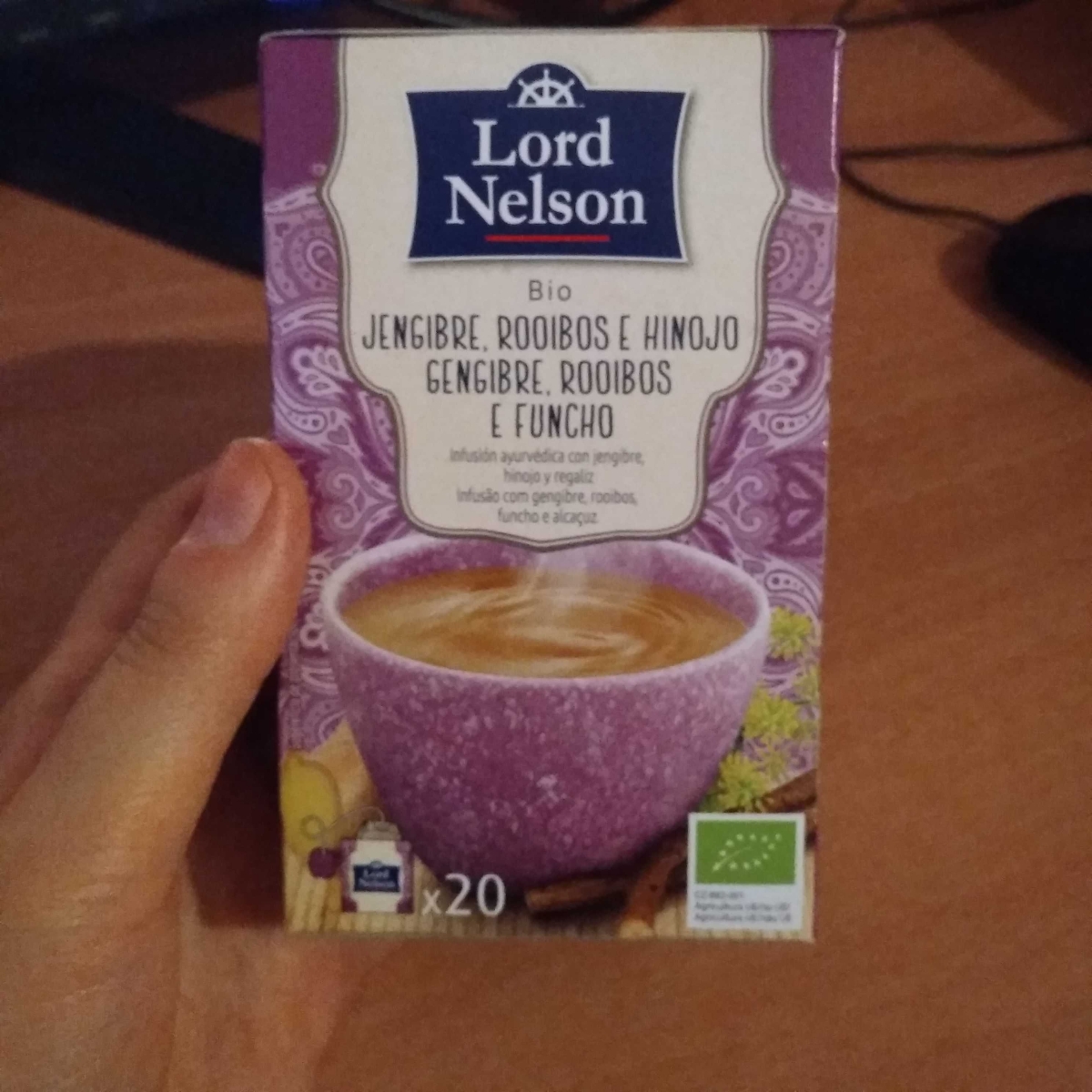 Jengibre rooibos e hinojo from Lord Nelson - Vegan Product Reviews ...