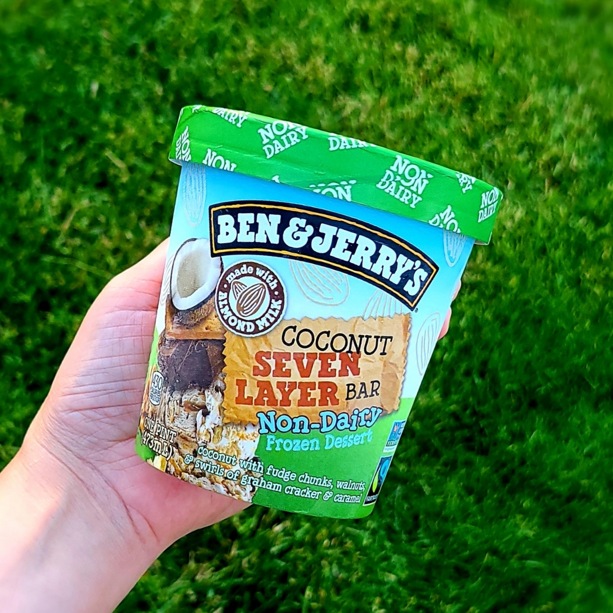 Coconut Seven Layer Bar Non-Dairy Frozen Dessert at Ben & Jerry's ...