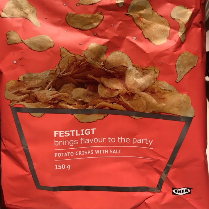 Ikea Festlight Potato Crisps With Salt Review | abillion