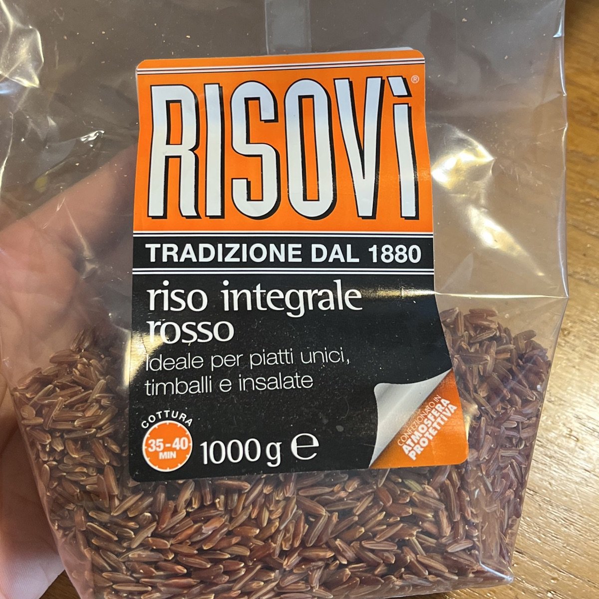 Riso Integrale Rosso from Risovì - Vegan Product Reviews & Ratings ...
