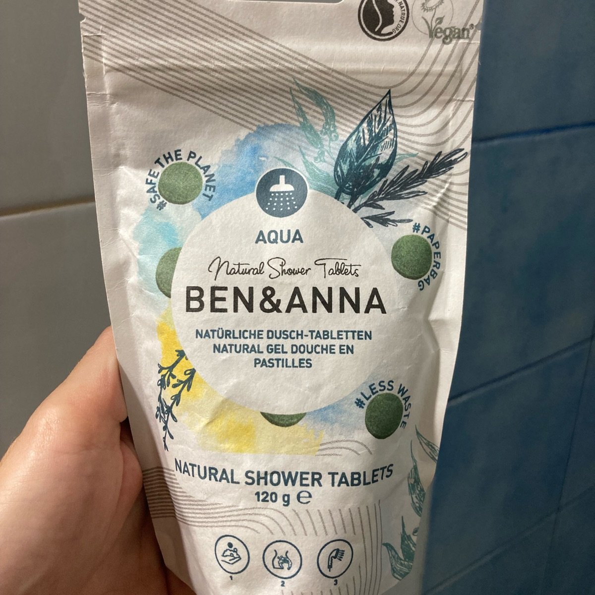 Natural shower Tablets from Ben & Anna - Vegan Product Reviews ...