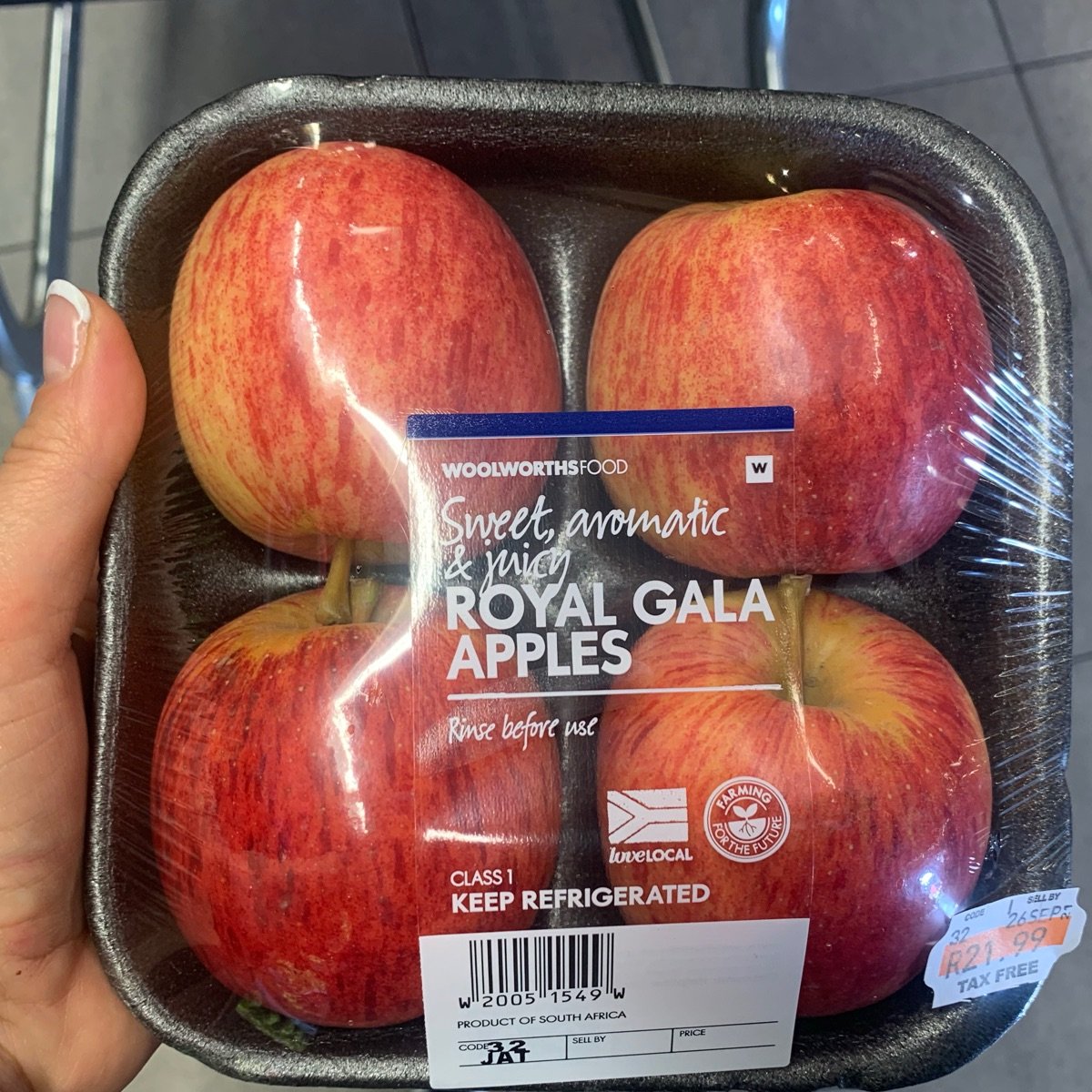 Royal gala apples from Woolworths Food - Vegan Product Reviews ...