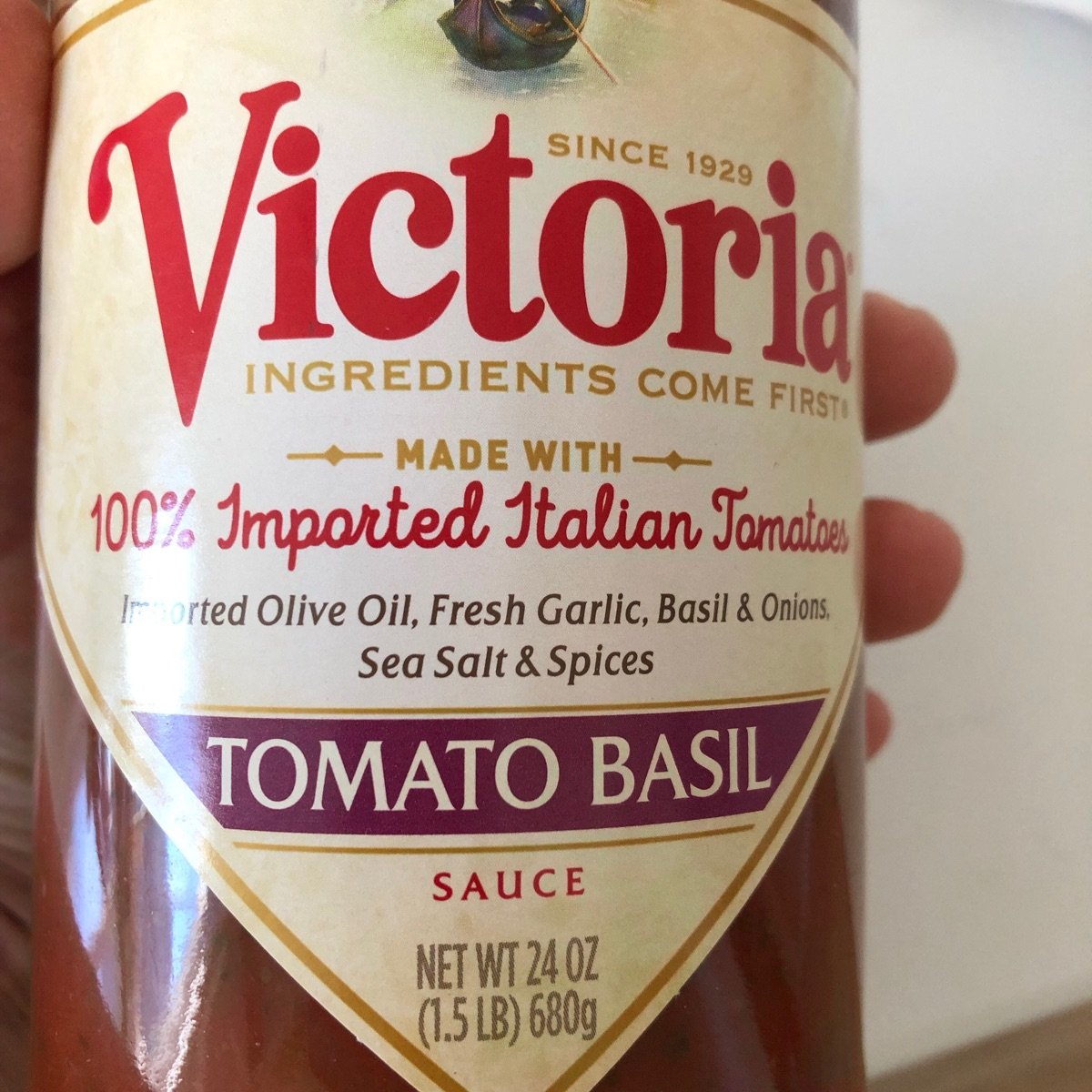 Tomato basil sauce from Victoria Fine Foods - Vegan Product Reviews ...