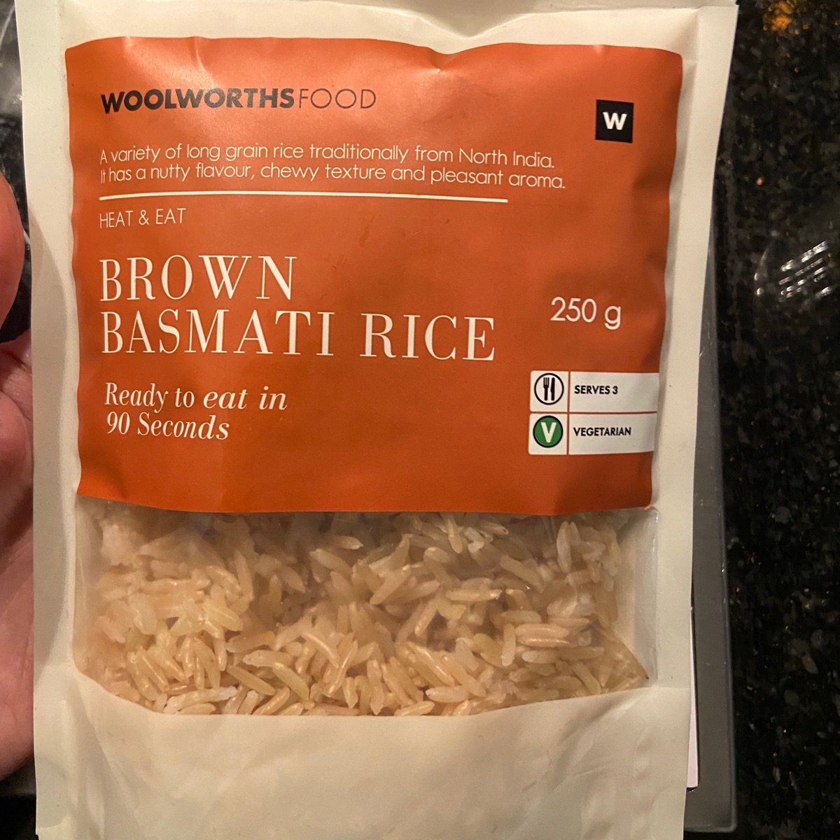 Brown Basmati Rice from Woolworths Food - Vegan Product Reviews ...