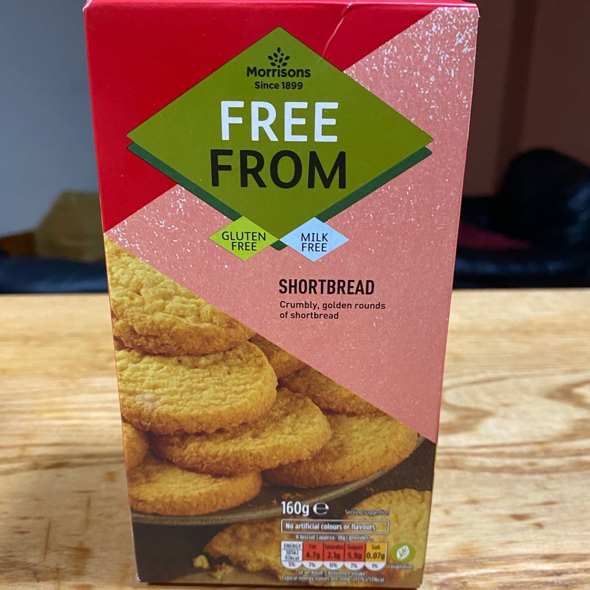 Free from Milk Free shortbread from Morrisons - Vegan Product Reviews ...