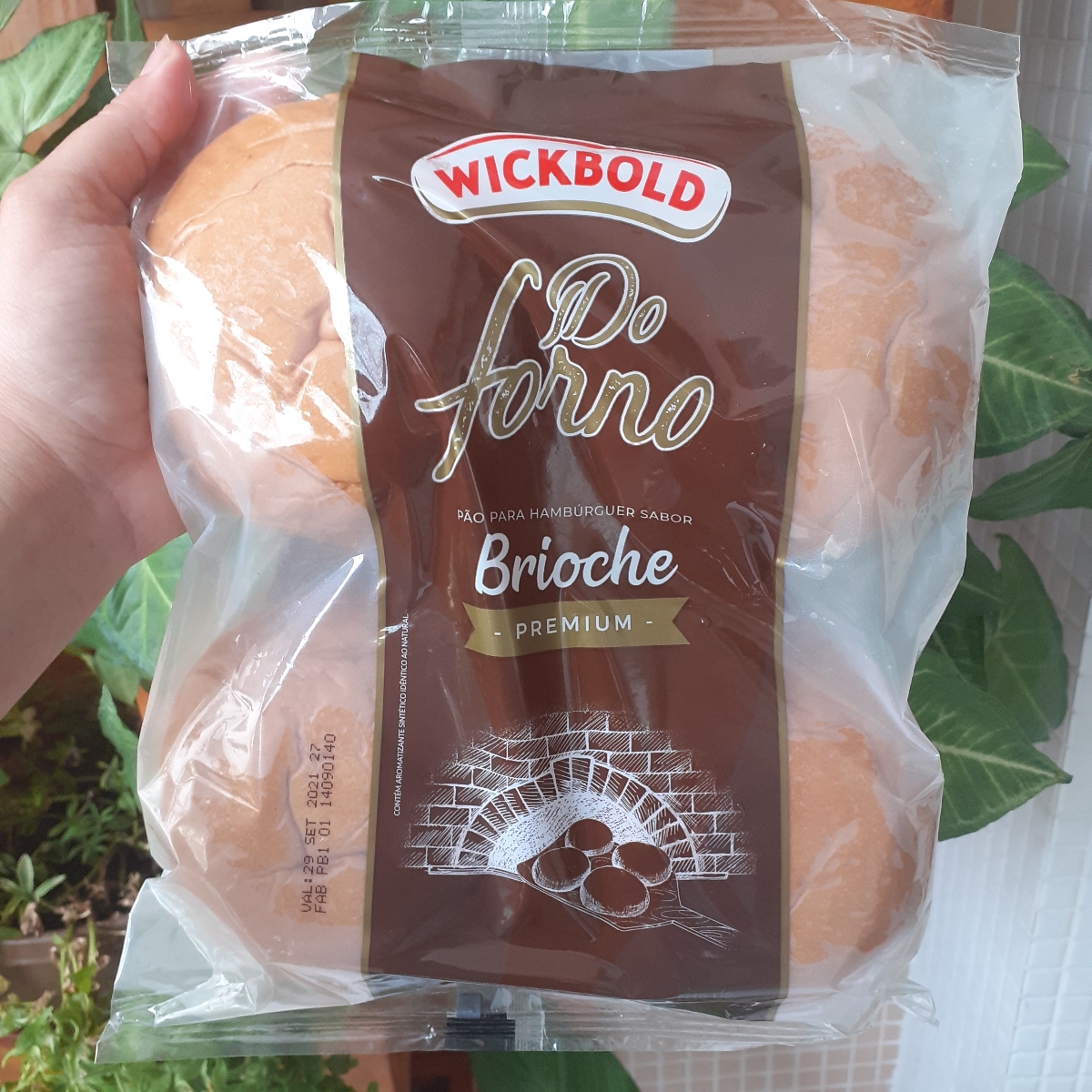 Do forno pão para hambúrguer sabor brioche premium from Wickbold ...