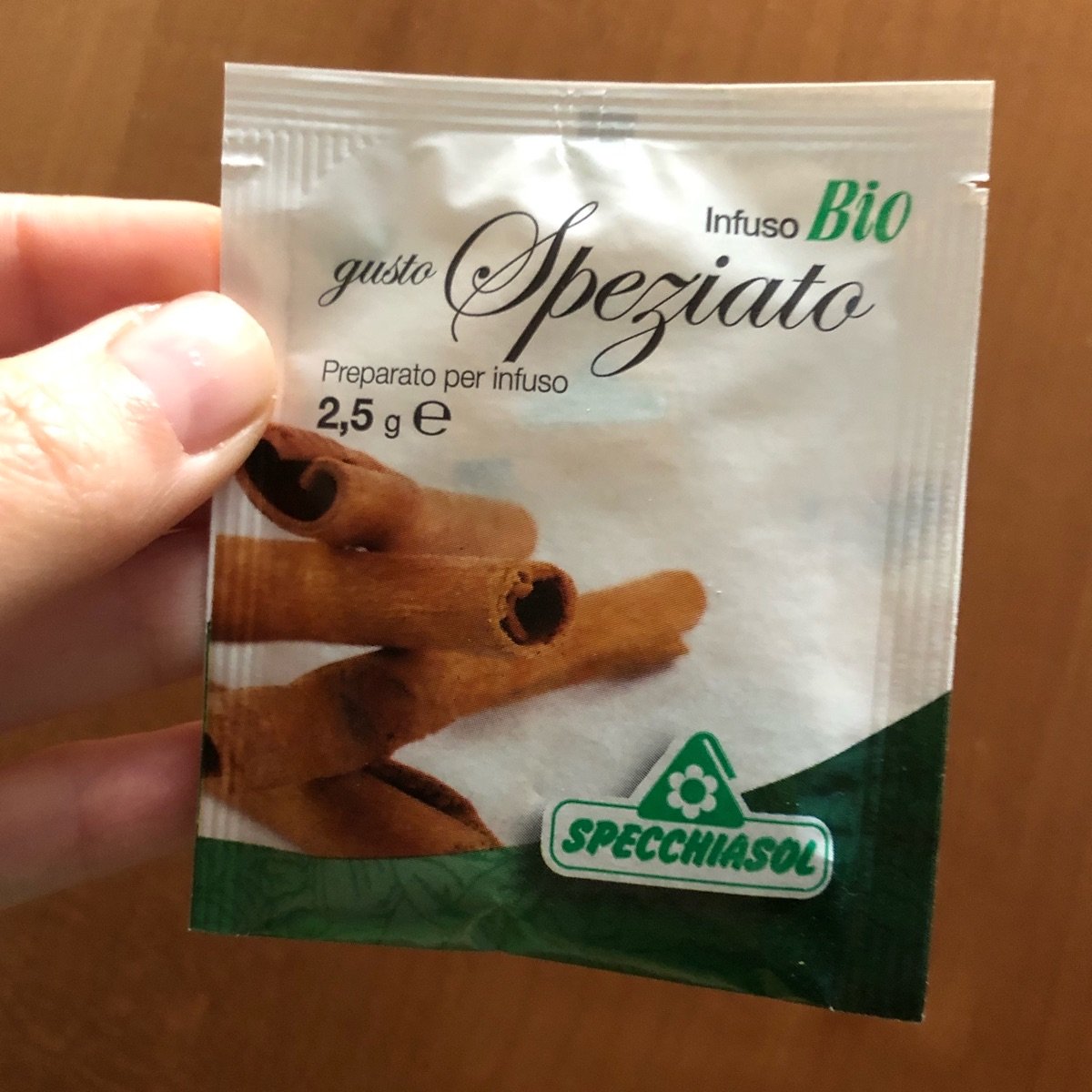 Infuso bio gusto speziato from Specchiasol - Vegan Product Reviews ...