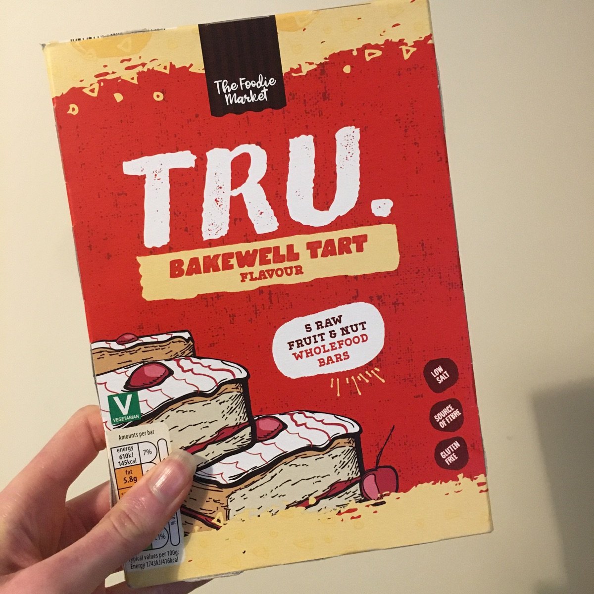 Bakewell tart tru bars from ALDI - Vegan Product Reviews & Ratings ...