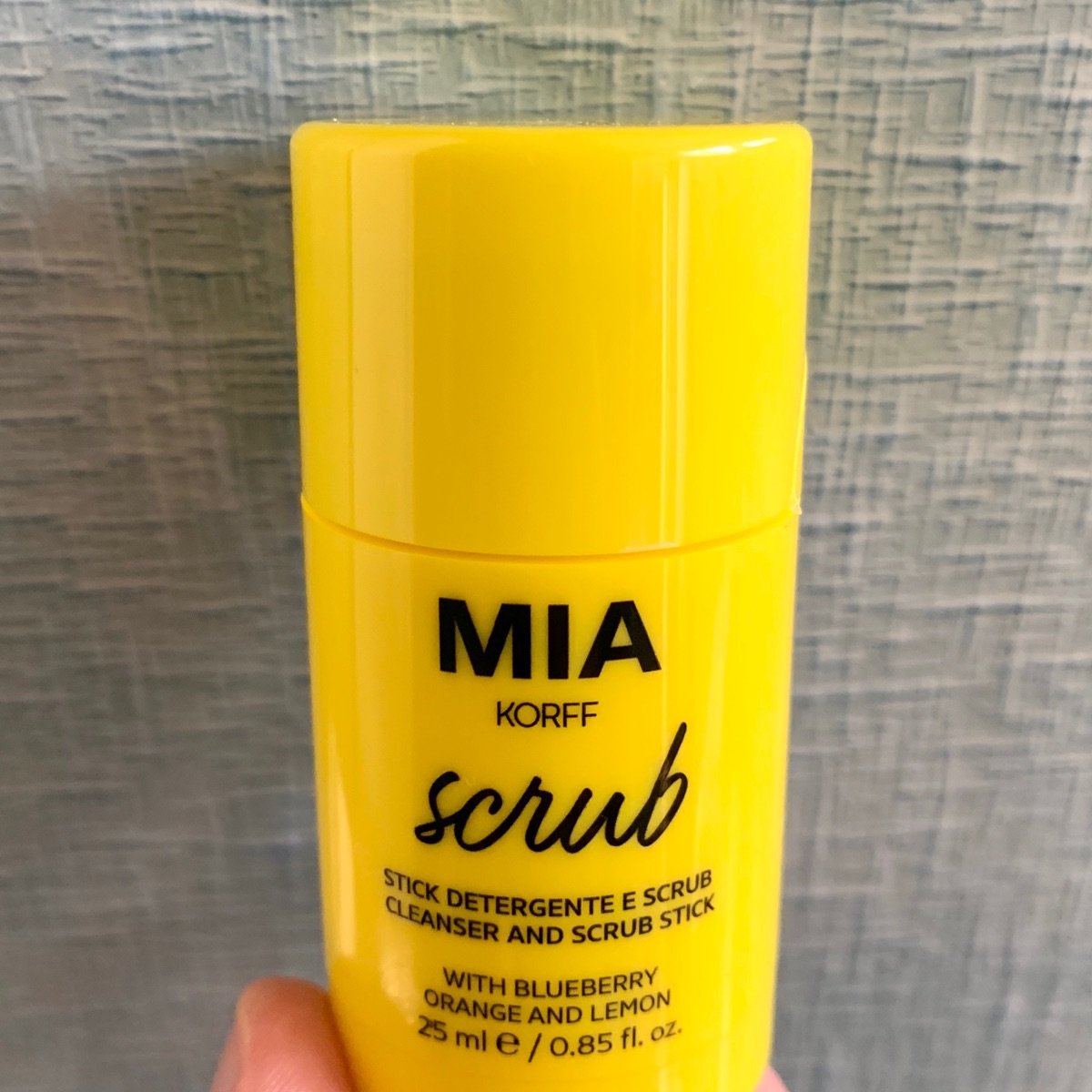 Cleanser & Scrub stick from MIA Korff - Vegan Product Reviews & Ratings ...