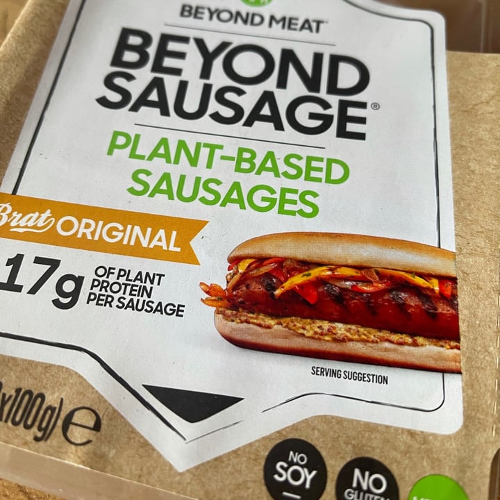 Beyond Meat Beyond Sausage Brat Original Review | abillion