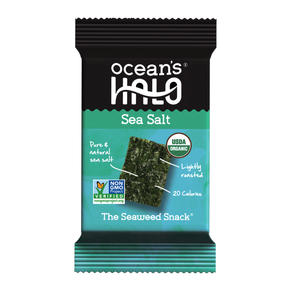 Sea Salt Seaweed Snack from Ocean's Halo - Vegan Product Reviews ...