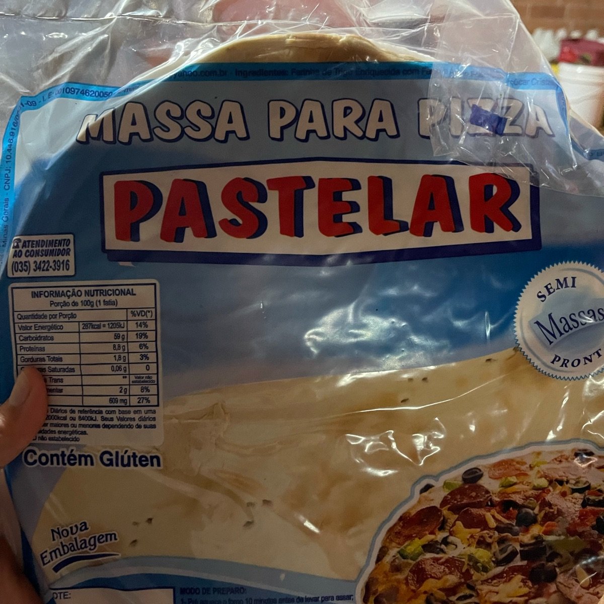 Massa para Pizza from Pastelar - Vegan Product Reviews & Ratings | abillion