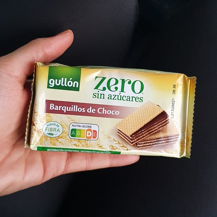 Gullón Zero Sin Azúcares Barquillos Chocolate Review | abillion