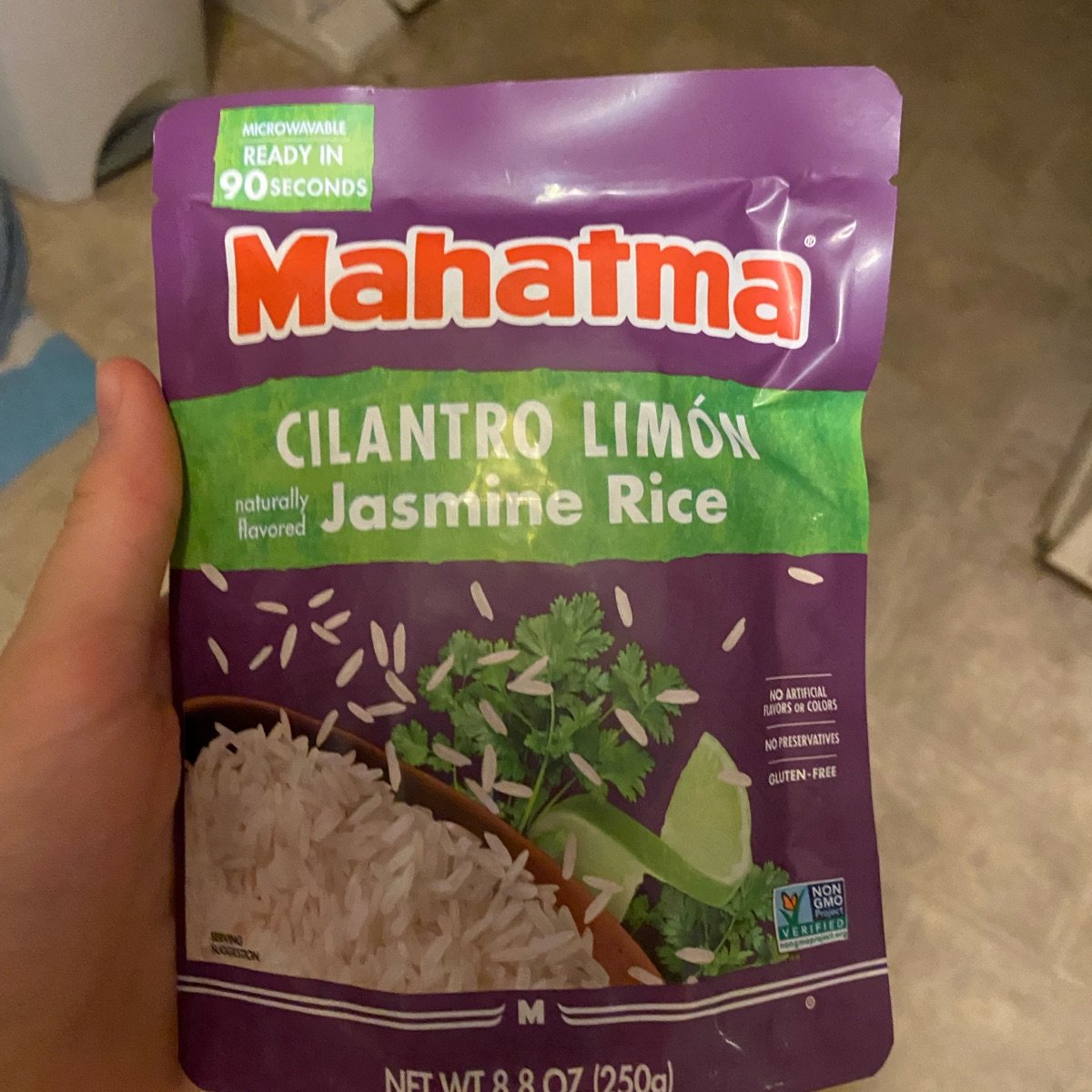 Cilantro Limón and Jasmine Rice from Mahatma - Vegan Product Reviews ...