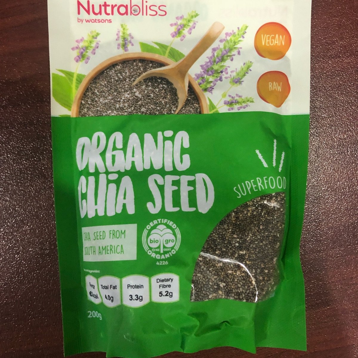 Organic Chia Seeds from Nutrabliss by watsons - Vegan Product Reviews ...