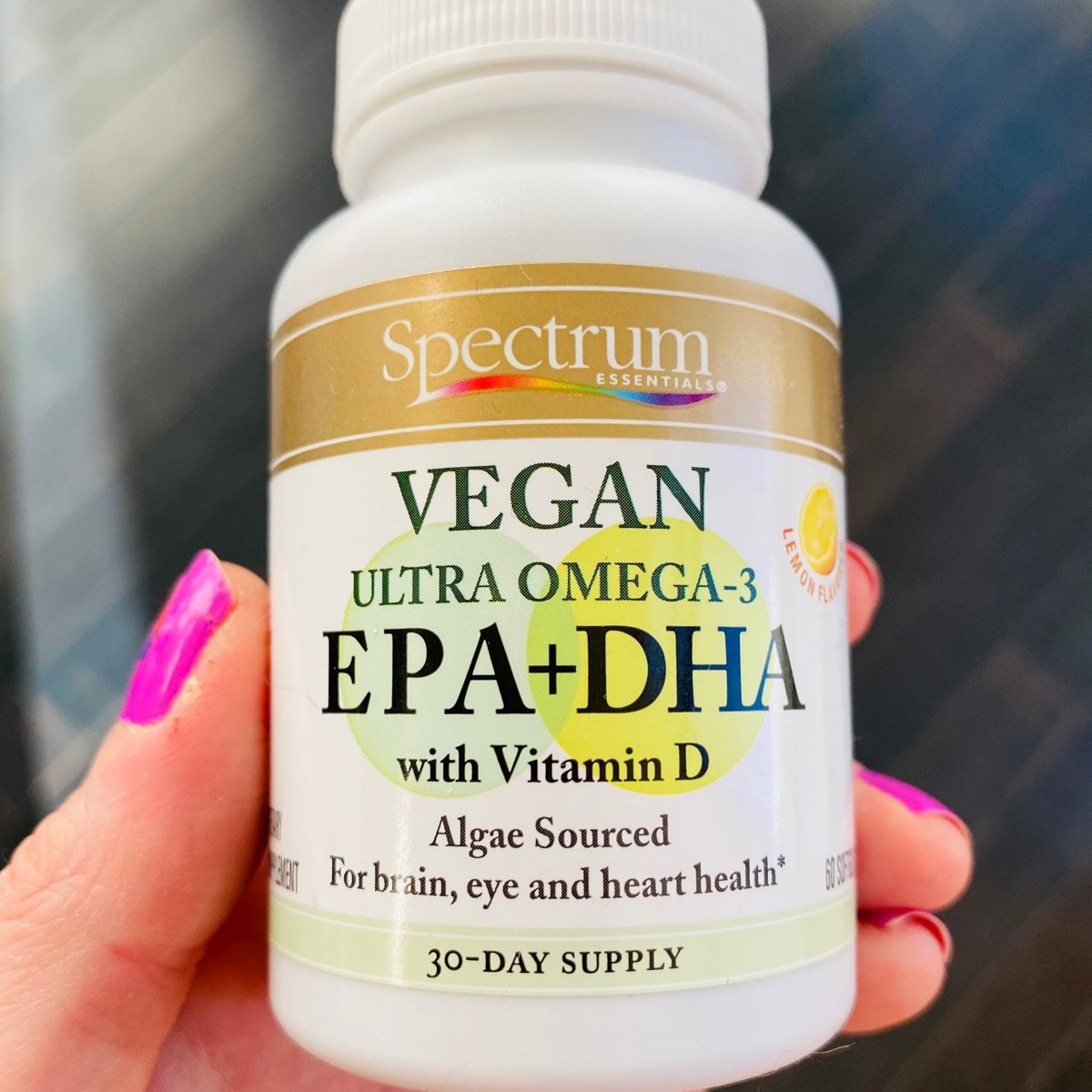 Spectrum Essentials Vegan EPA + DHA from Spectrum Essentials - Vegan ...