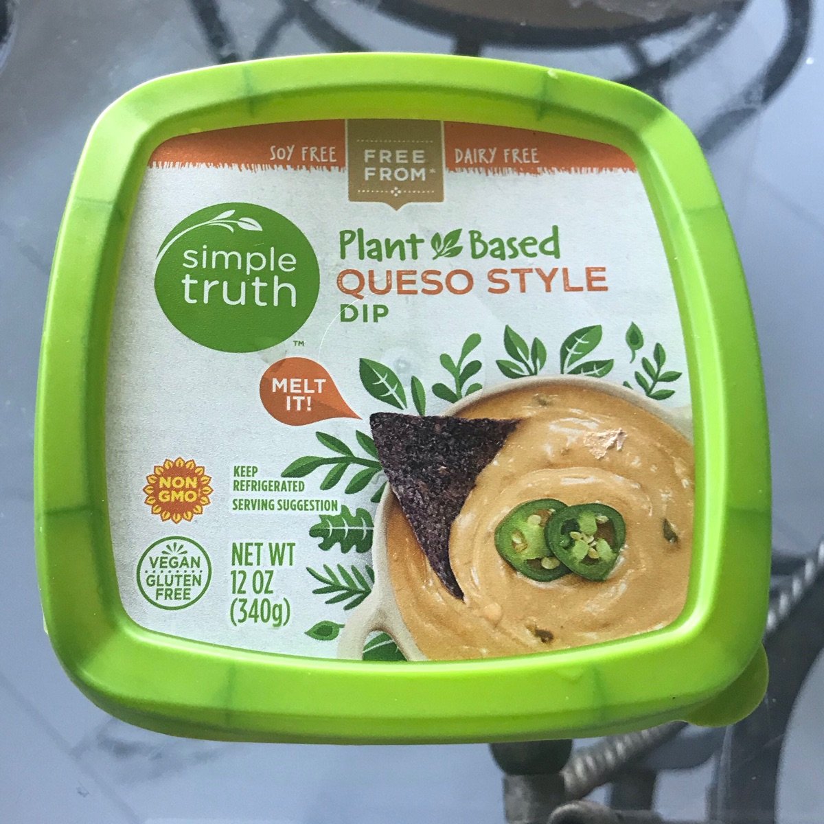 Plant based queso style dip from Simple Truth - Vegan Product Reviews ...