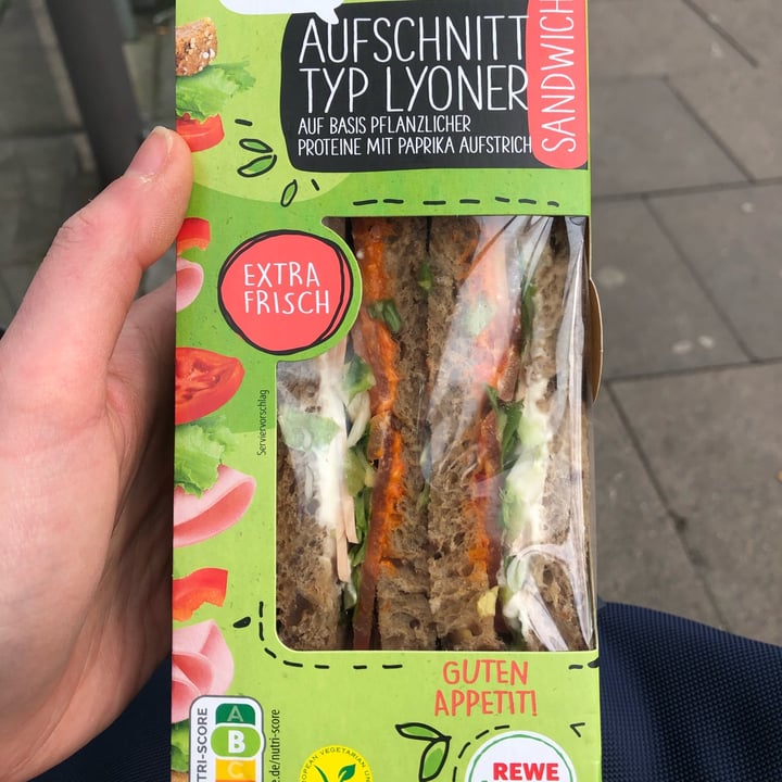 Rewe To Go Sandwich Aufschnitt Typ Lyoner Review | abillion