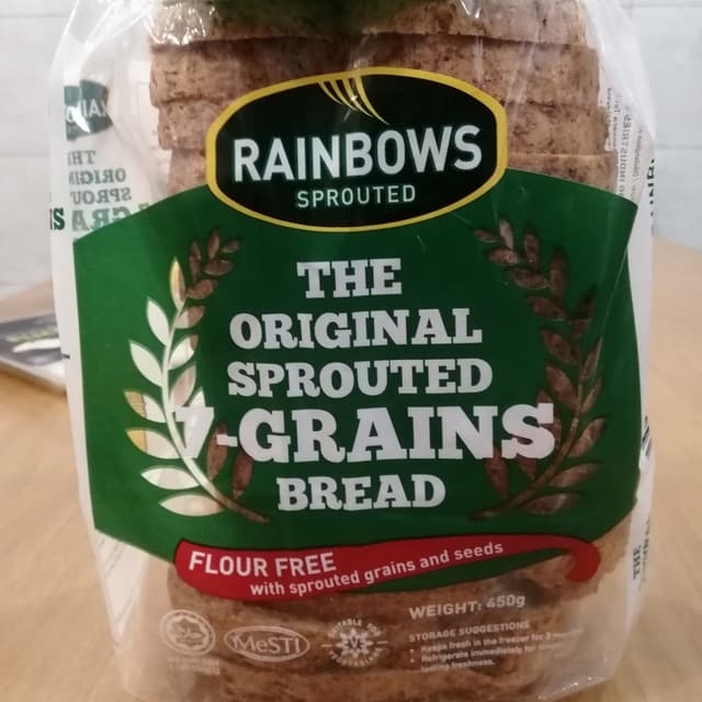 Original Sprouted 7-Grains Bread from Rainbows - Vegan Product Reviews ...