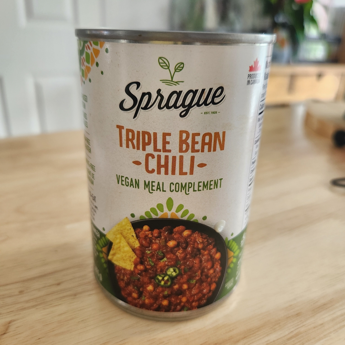 Lodge & Stove 3 Bean Veggie Chili from Sprague Cannery - Vegan Product ...