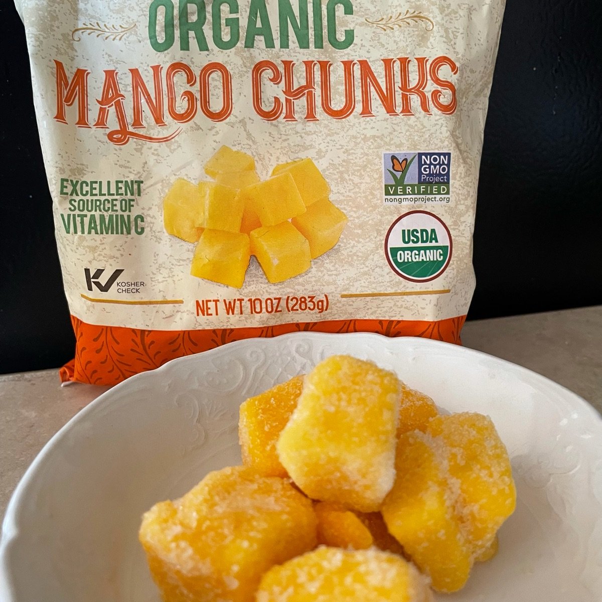Frozen Organic Mango Chunks from Sprouts Farmers Market - Vegan Product ...