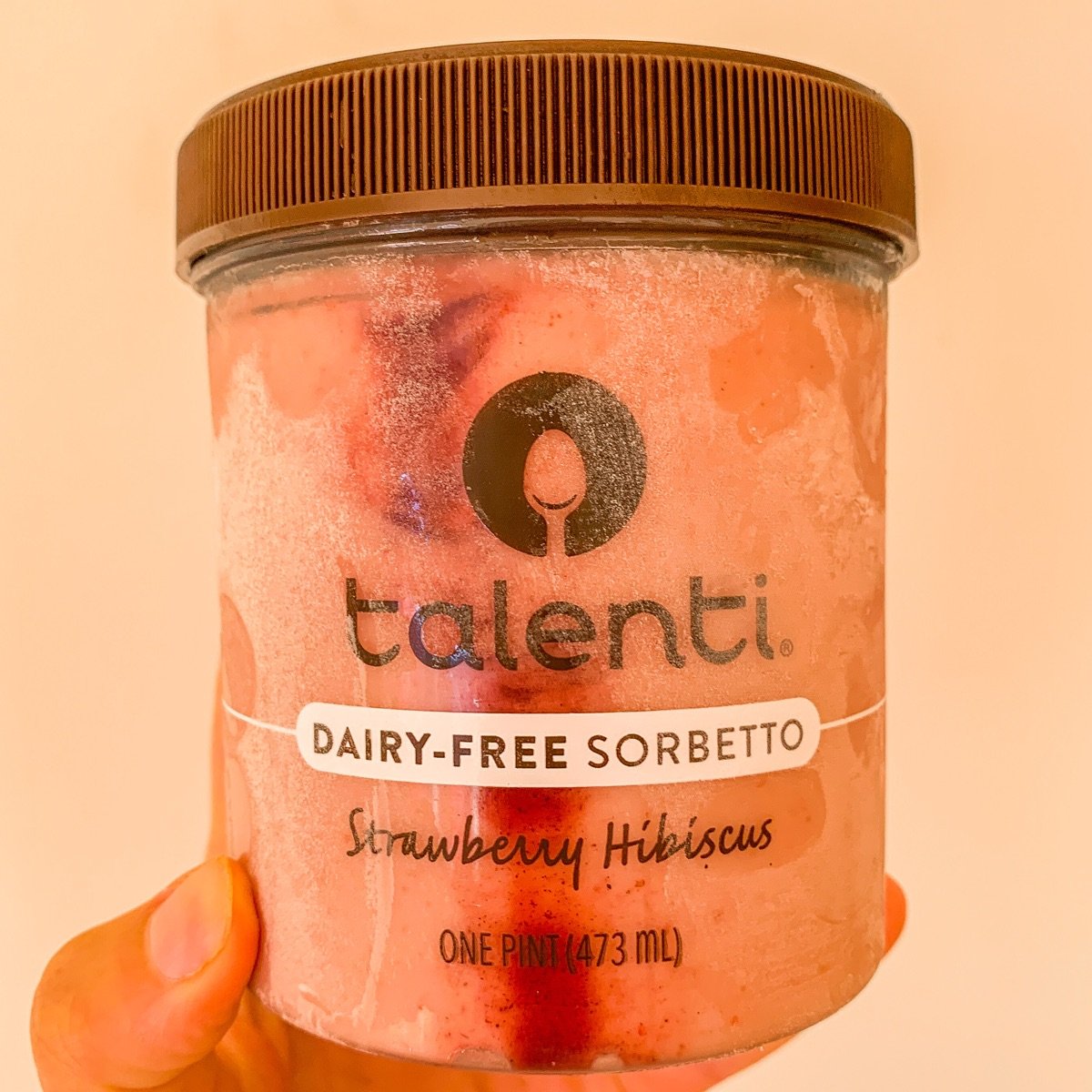 Dairy-Free Strawberry Hibiscus Sorbetto from Talenti Gelato - Vegan ...