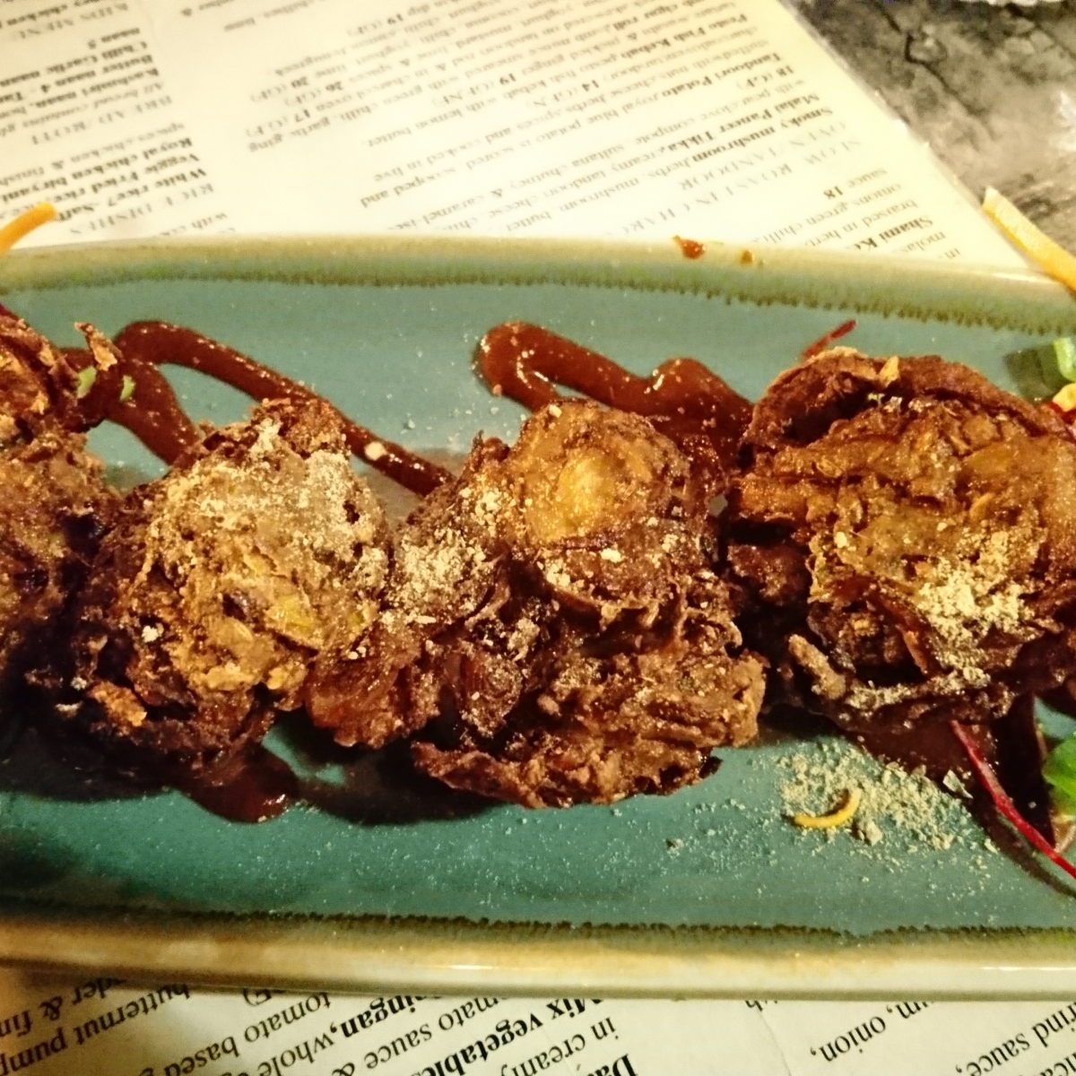 Saroor Bar and restaurant Beer Battered Onion Bhajji Reviews | abillion