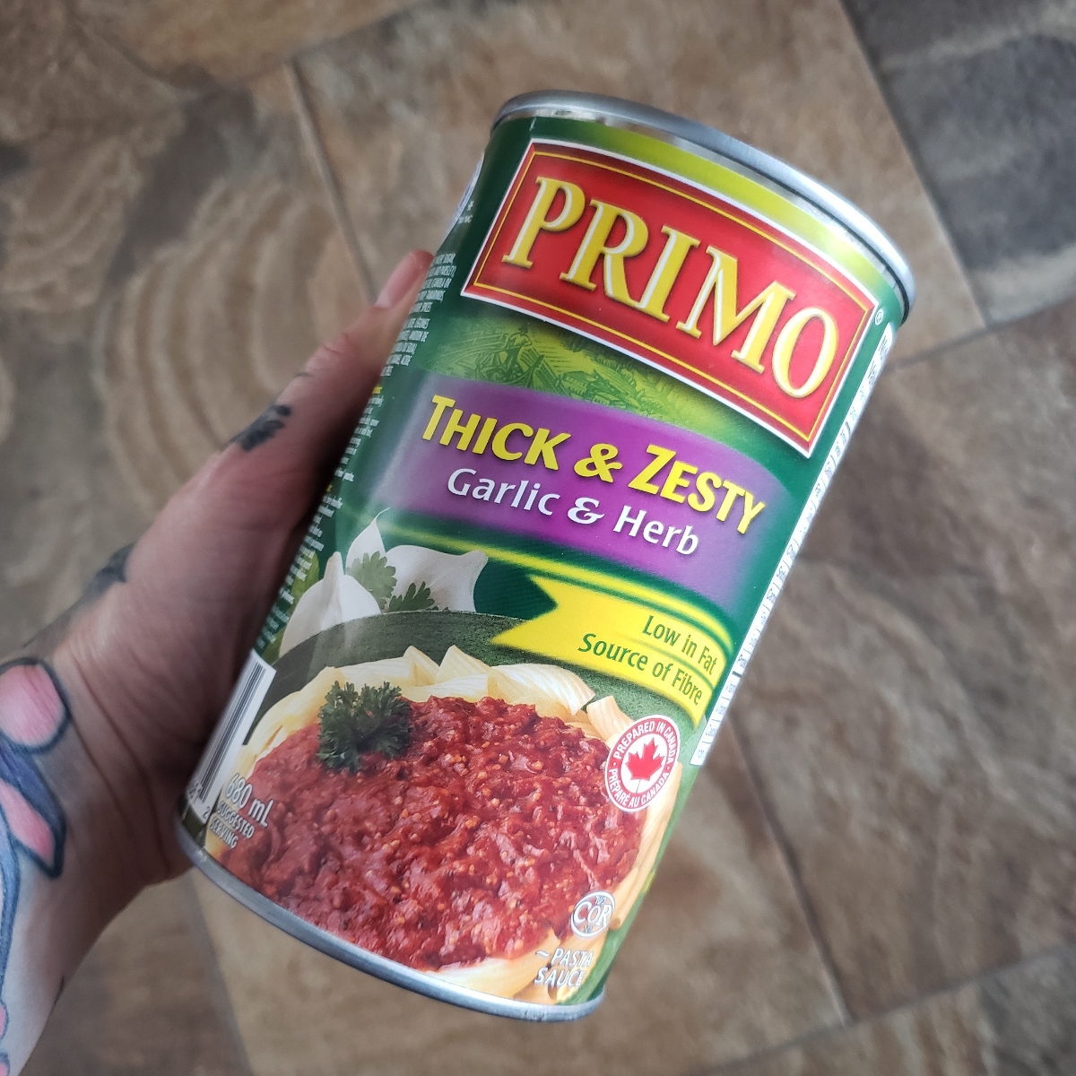 Thick & Zesty Garlic & Herb from Primo - Vegan Product Reviews ...