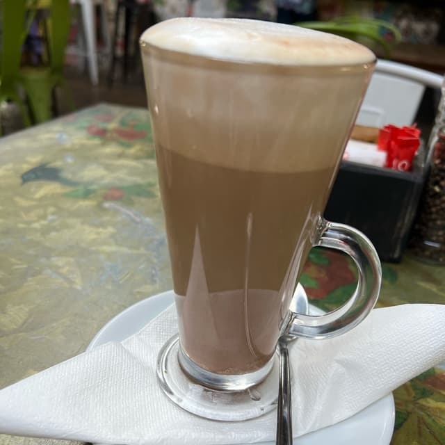 Macchiato with Almond mylk at Razor Charlie, Johannesburg - Vegan Dish ...