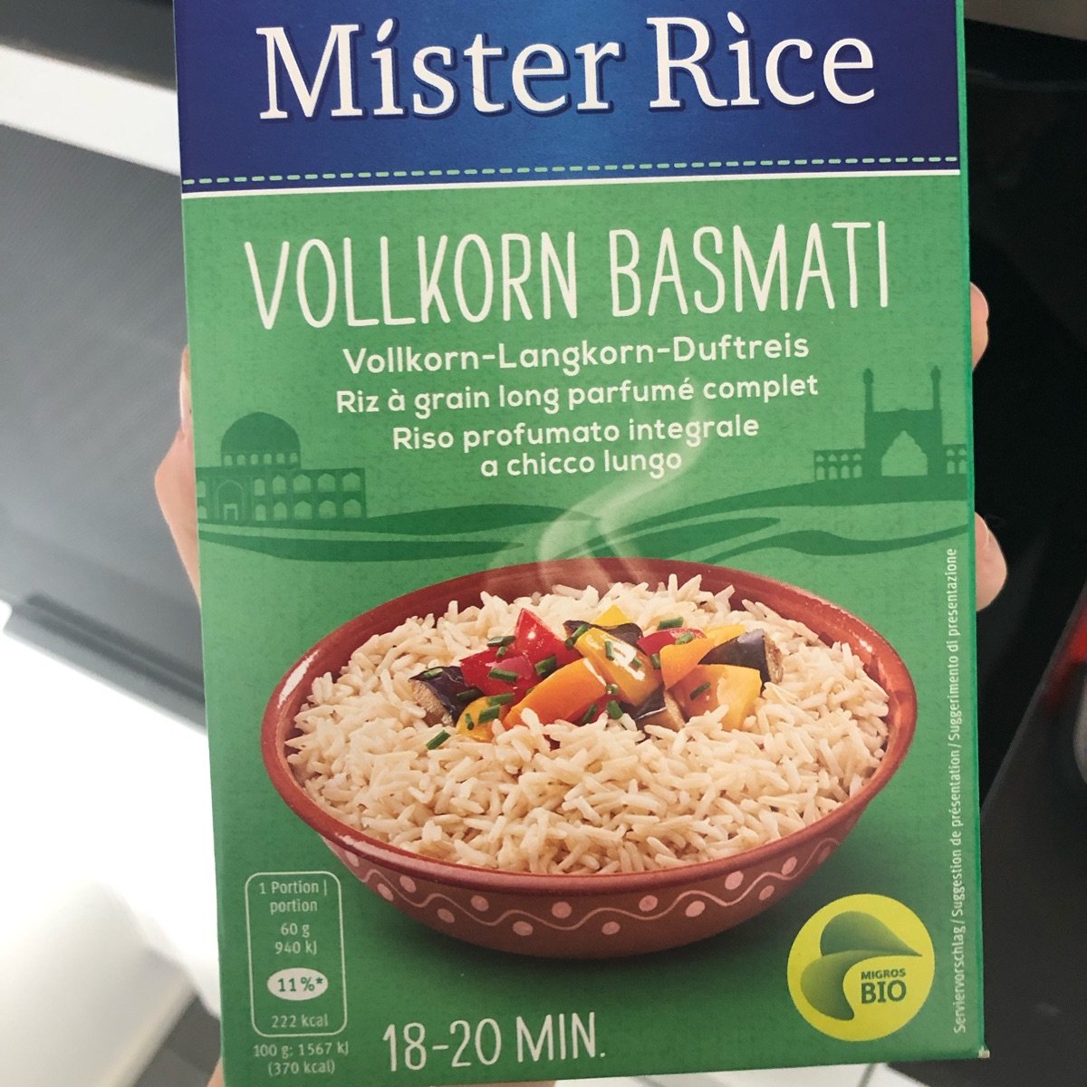 Basmati Integrale from Mister rice - Vegan Product Reviews & Ratings ...